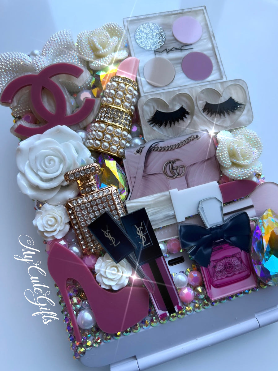 LED blinged compact mirror – My Cute Gifts